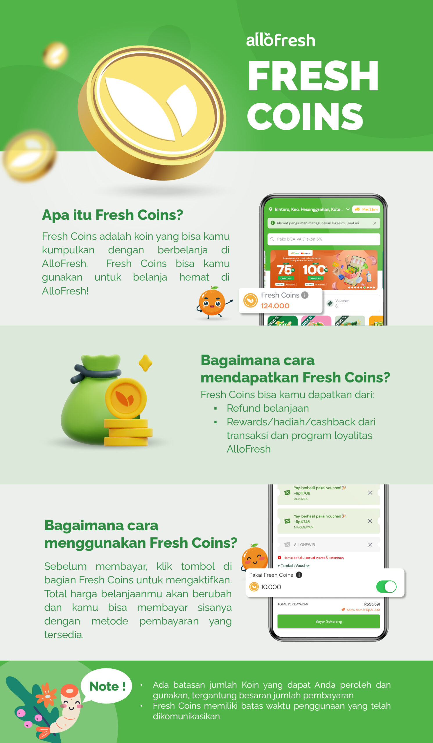 Fresh Coins FAQ - Allofresh Blog