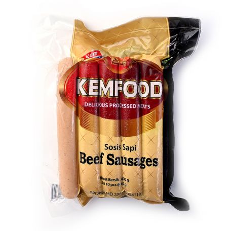 Kemfood Beef Sausages 400 g